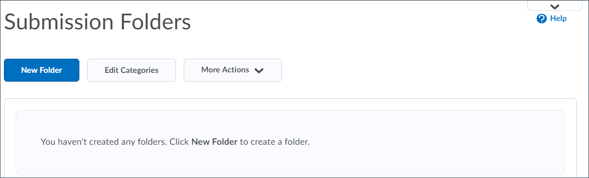 Creating a New Submission Folder in D2L | Submissions | Tools | Desire2Learn | Technology ...